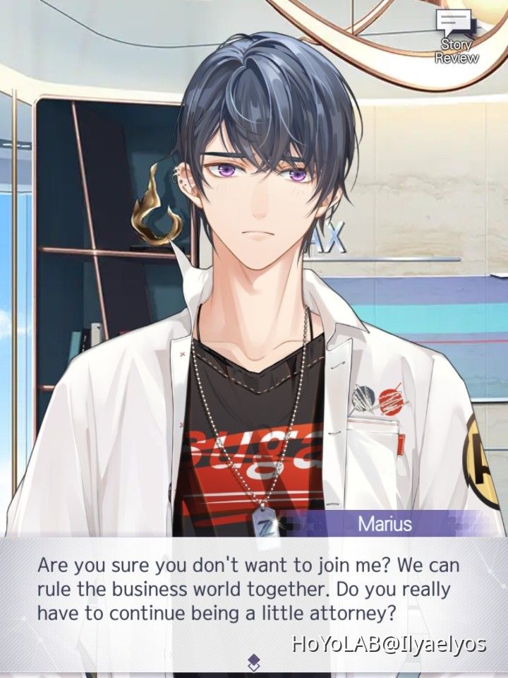 Why sometimes Marius gets Ilya's nerves. Tears of Themis | HoYoLAB