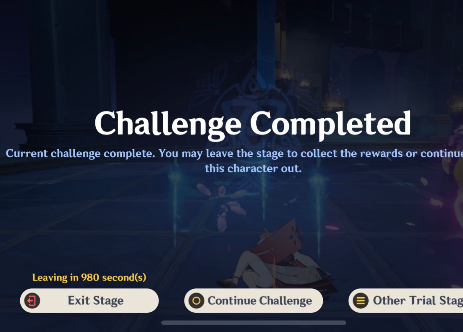 Completed the challenge at the wrong time… Genshin Impact | HoYoLAB