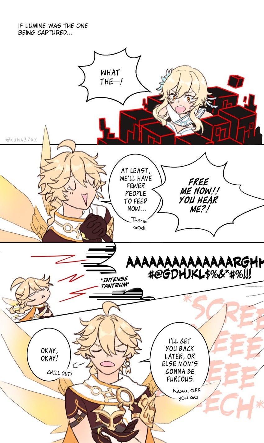 Three great comics I found on the internet Genshin Impact | HoYoLAB