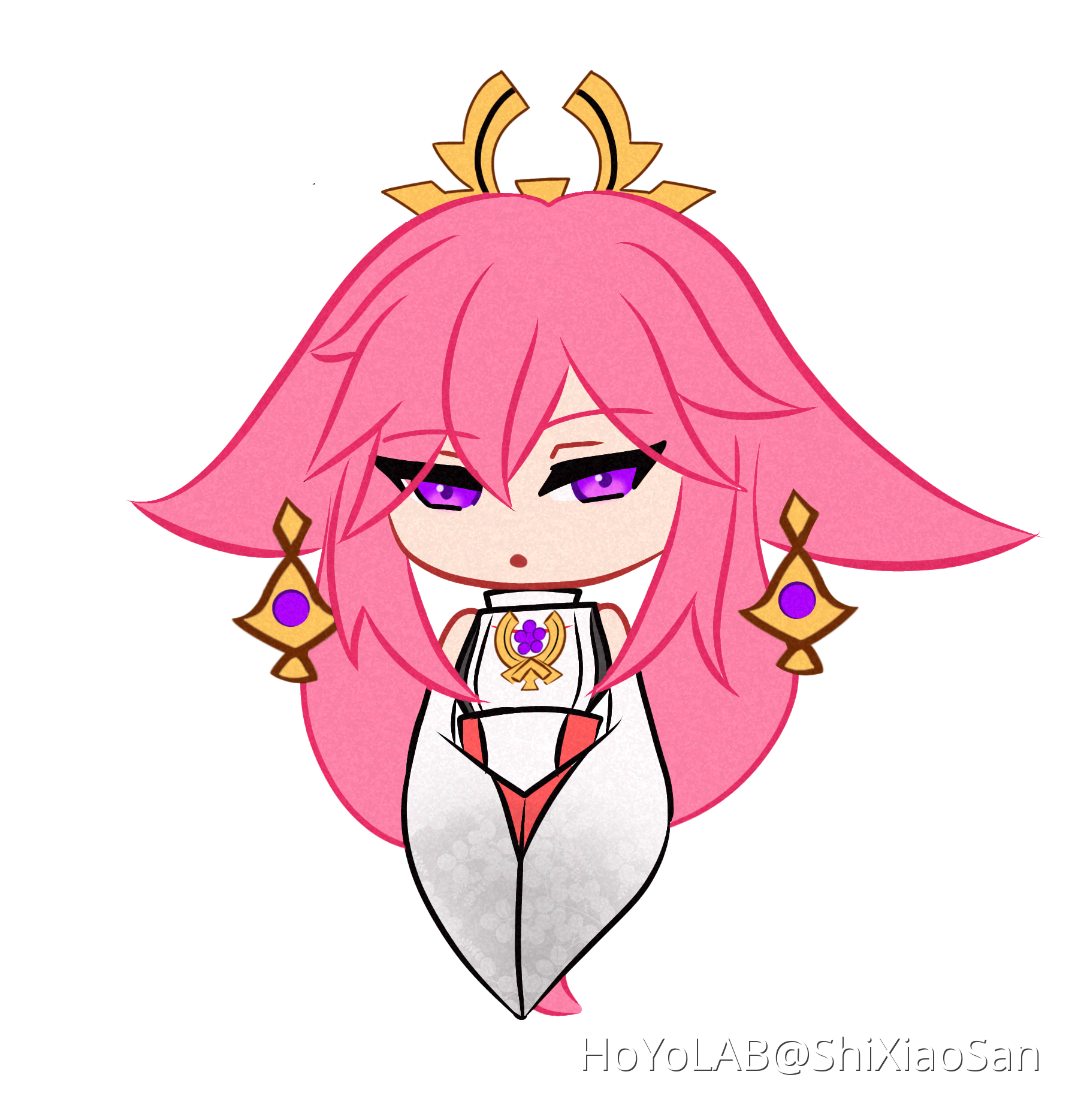 baby miko Genshin Impact | HoYoLAB