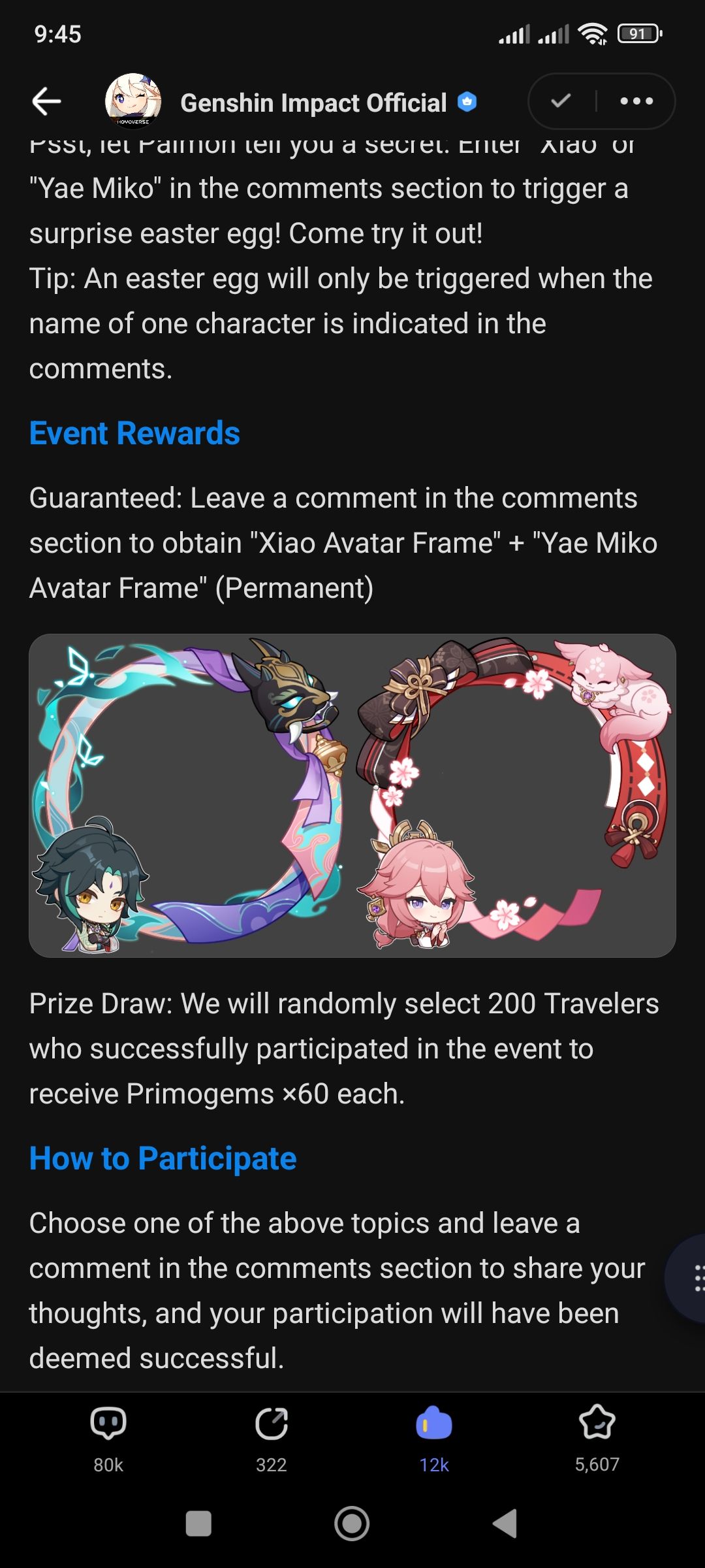 Avatar Frames Genshin Impact | HoYoLAB