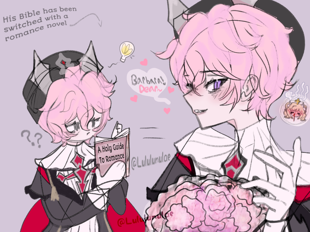 Some little Dahlia doodles💗🌟 ️💕 Genshin Impact | HoYoLAB