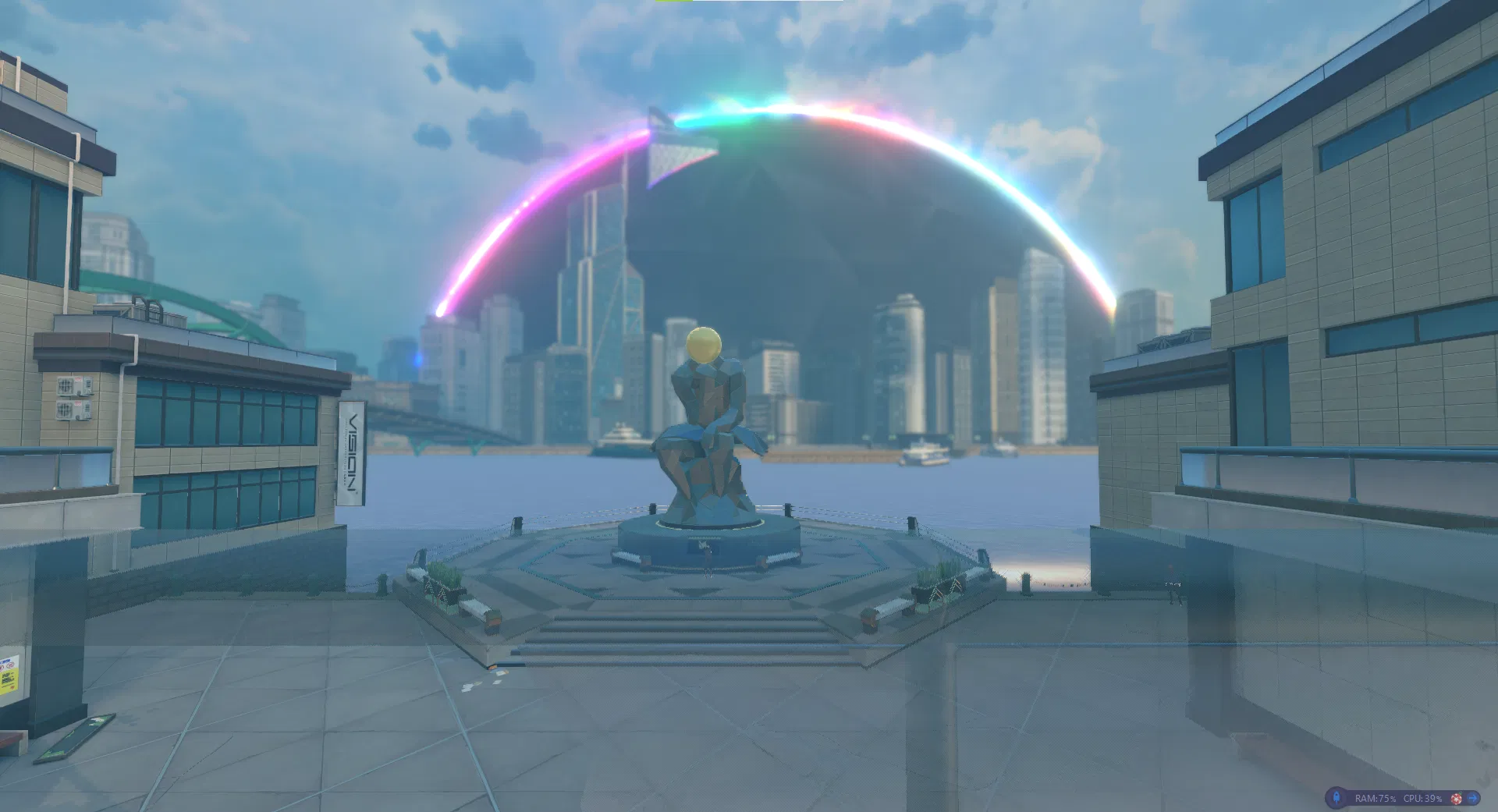 Ballet Twins Road : Plaza Walkway References ( Zenless Zone Zero ...