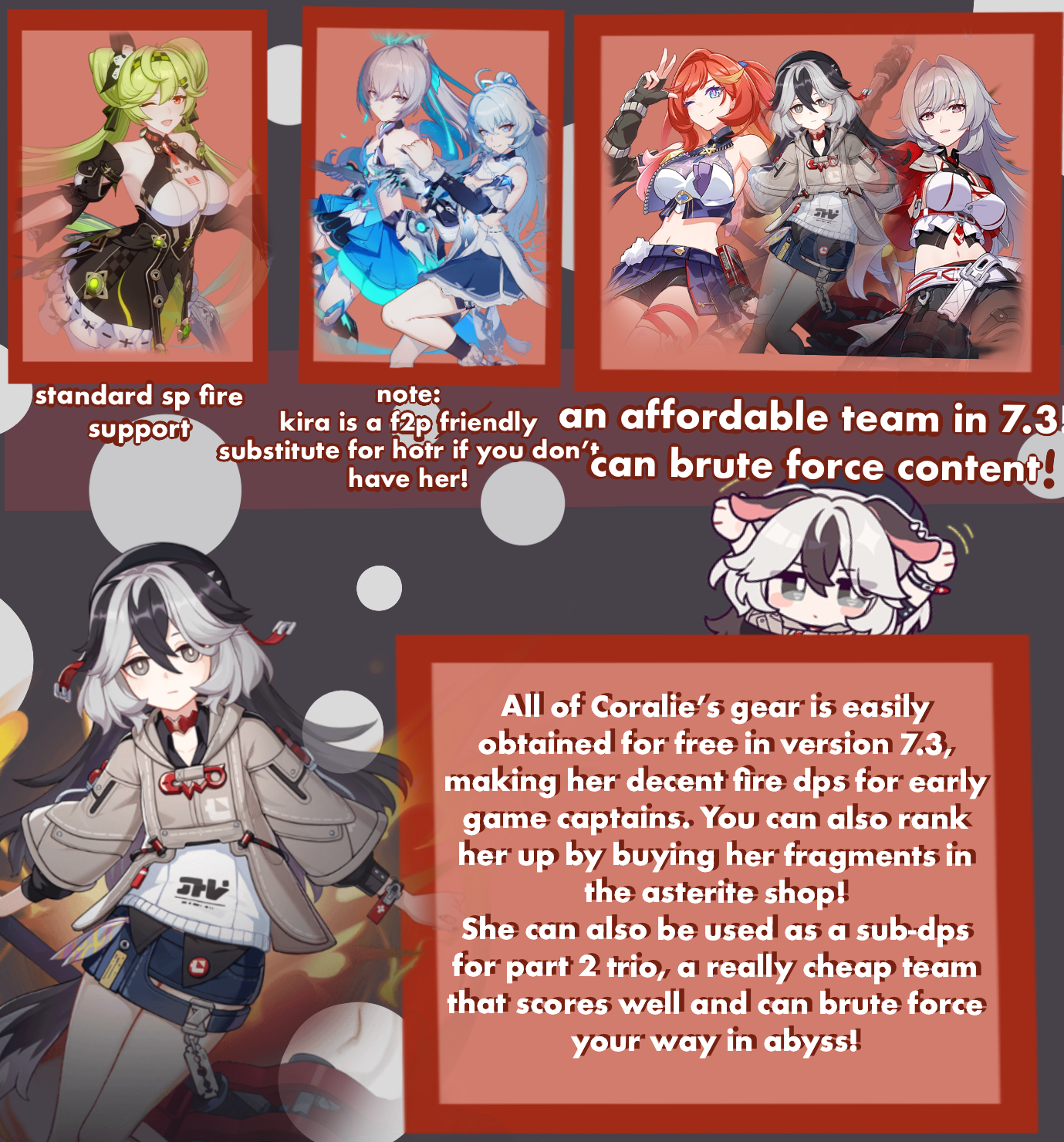 F2P GOD Coralie Honkai Impact 3rd | HoYoLAB