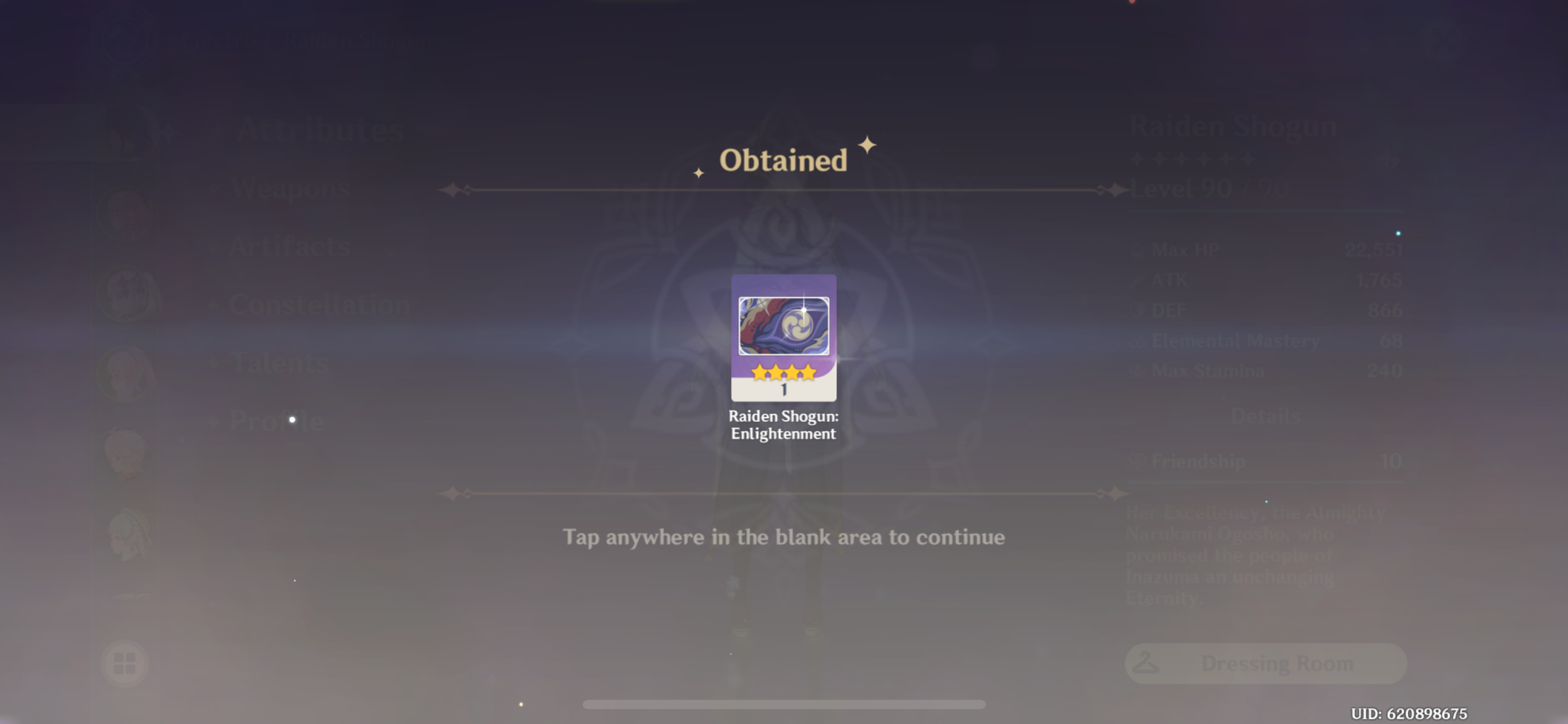 10 friendship with raiden Genshin Impact | HoYoLAB