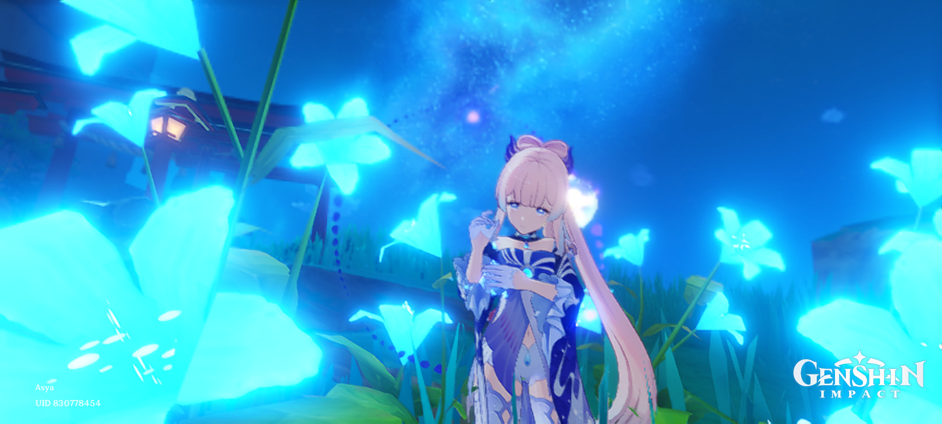 Pretty Hydro User with flowers Genshin Impact | HoYoLAB