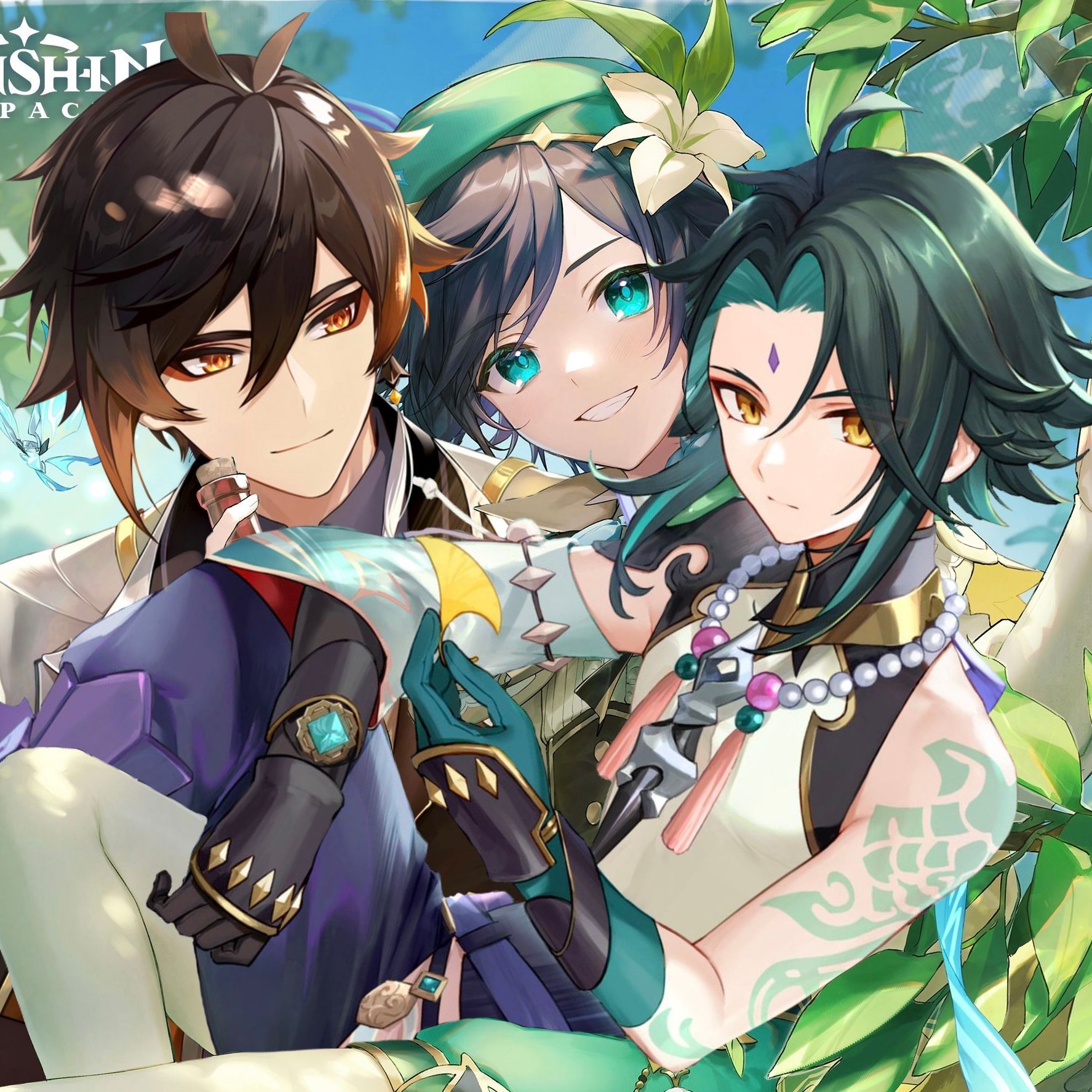 zhongven and their son (real) Genshin Impact | HoYoLAB