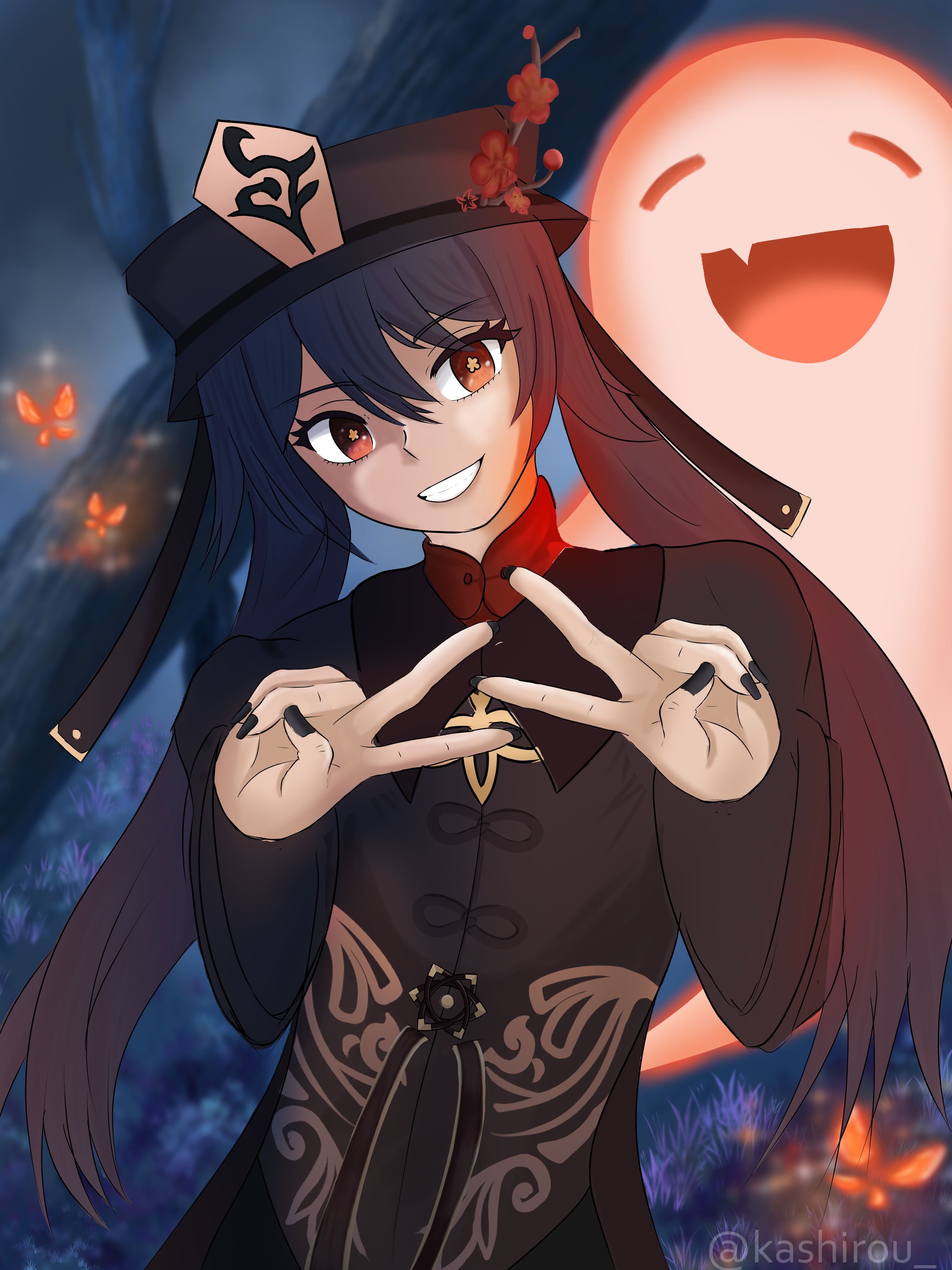 Hu Tao fan art Genshin Impact | HoYoLAB