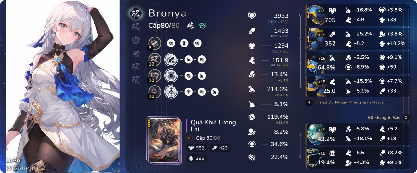 Build Bronya Honkai: Star Rail | HoYoLAB
