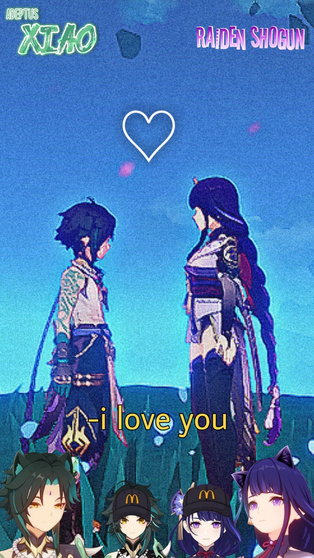 Raiden e Xiao Genshin Impact | HoYoLAB