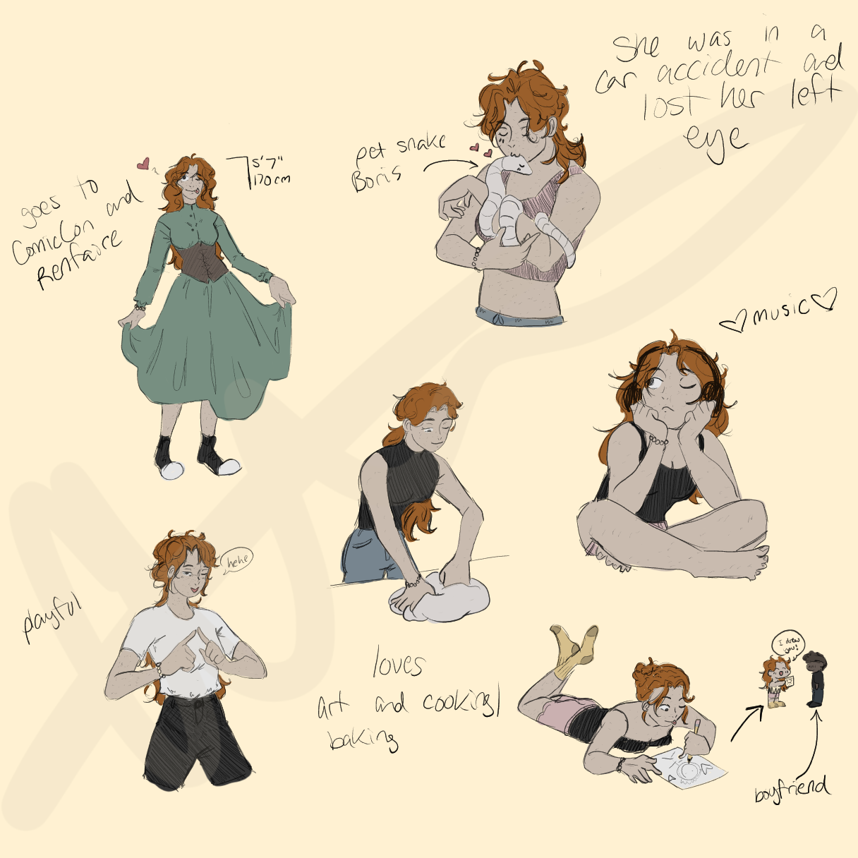 My new oc! | HoYoLAB