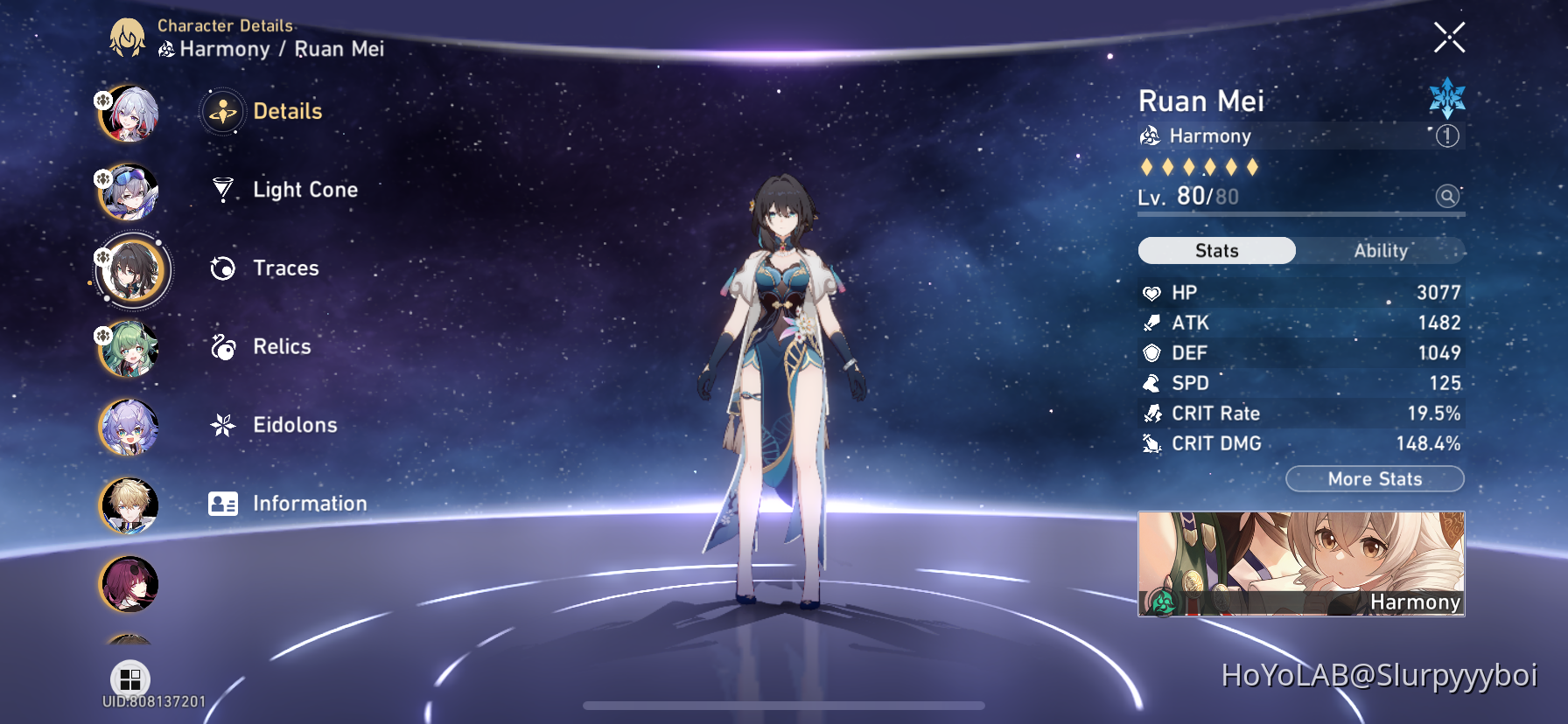 MY RUAN MEI CAN RUIN ME RESPECTFULLY Honkai: Star Rail | HoYoLAB
