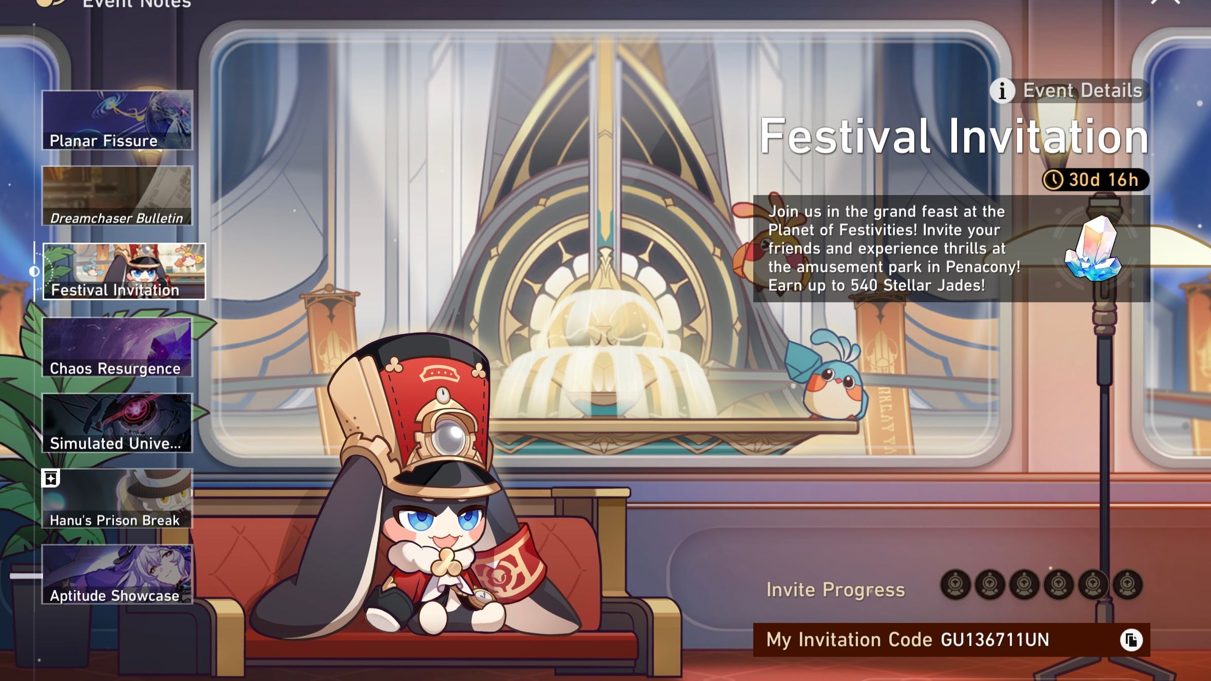 HSR Friend Event Code Honkai: Star Rail | HoYoLAB