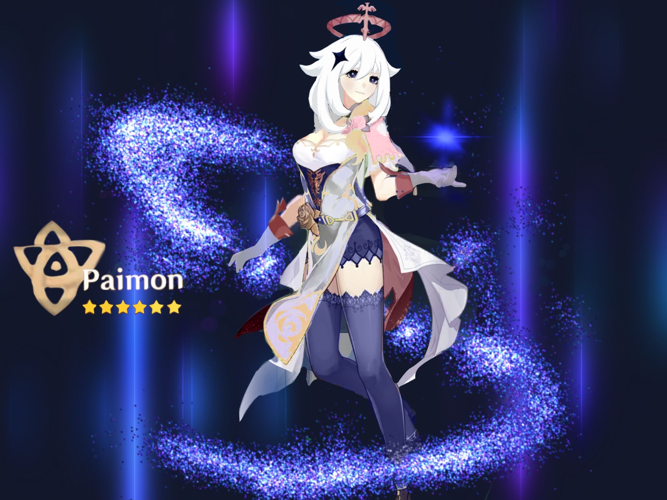 Paimon if she was an Librarian. Genshin Impact | HoYoLAB