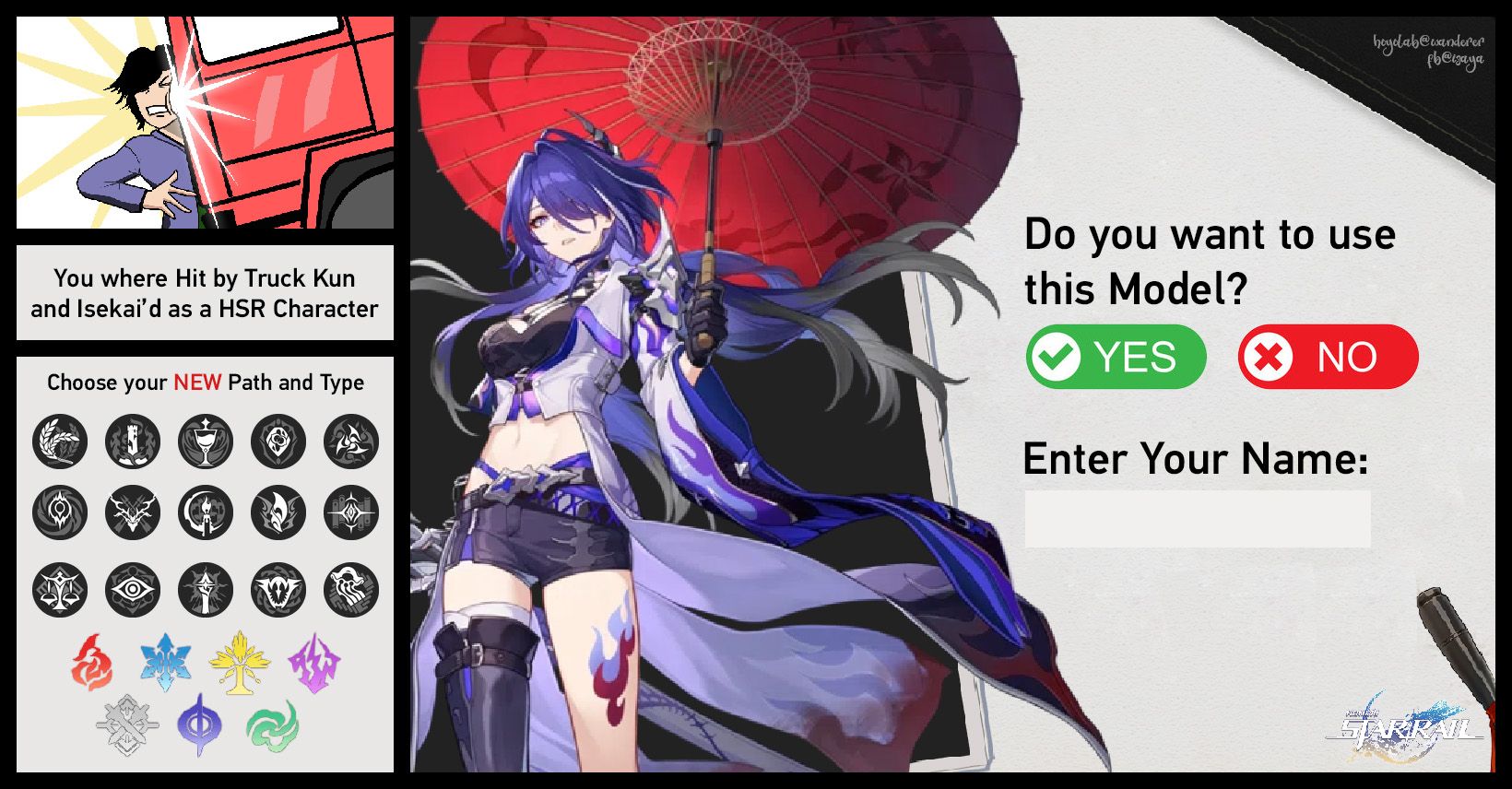 Reincarnated as a HSR Character with a NEW Path | Which Path and Model ...