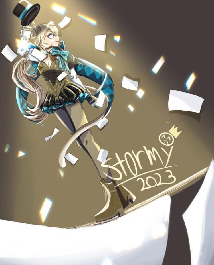 Old Lynette drawing Genshin Impact | HoYoLAB