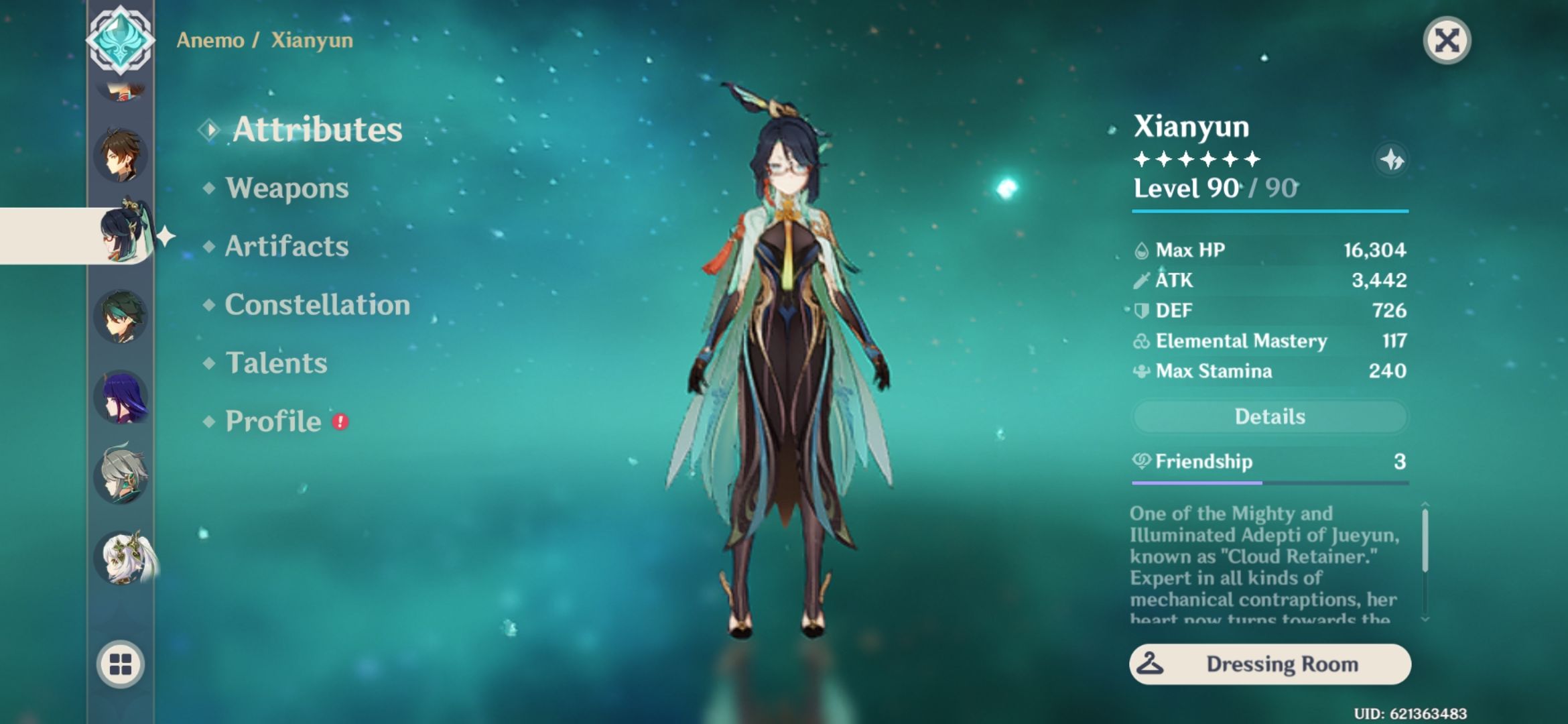 My Xiayun build Genshin Impact | HoYoLAB