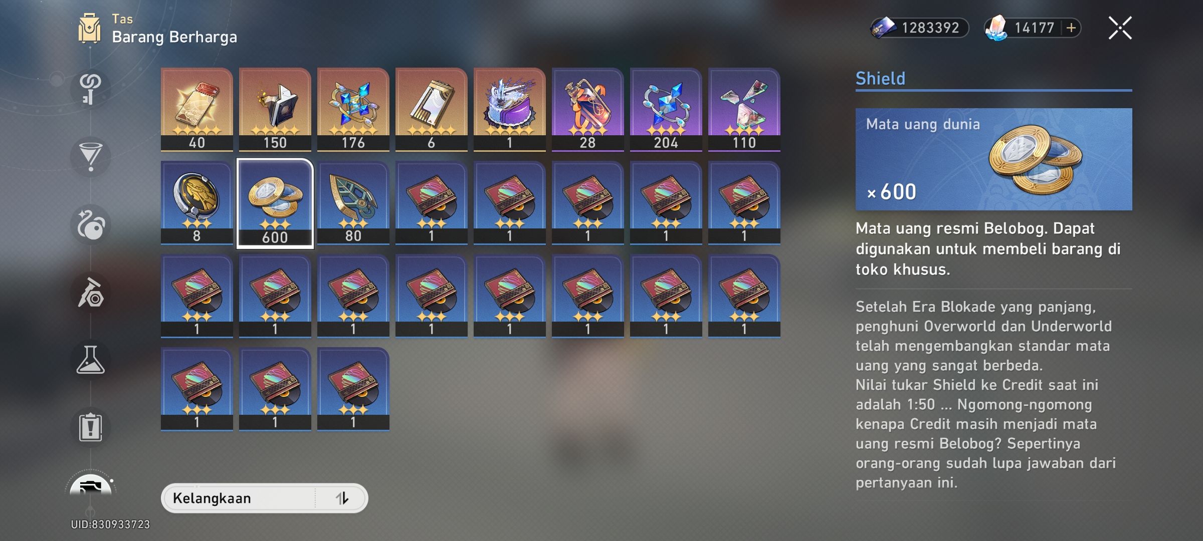 nabung buat Acheron. bodo sekolah kaga jajan juga yang penting mom ...