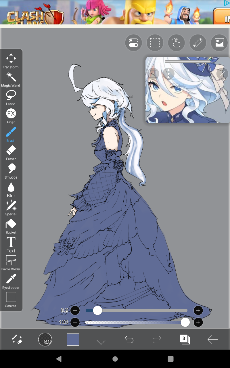 FURINA FANART IN PROGRESS Genshin Impact | HoYoLAB