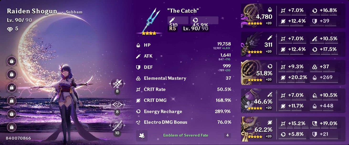 Raiden Build F2P ( Highest 210k burst damage) 🙂 is there a way to ...