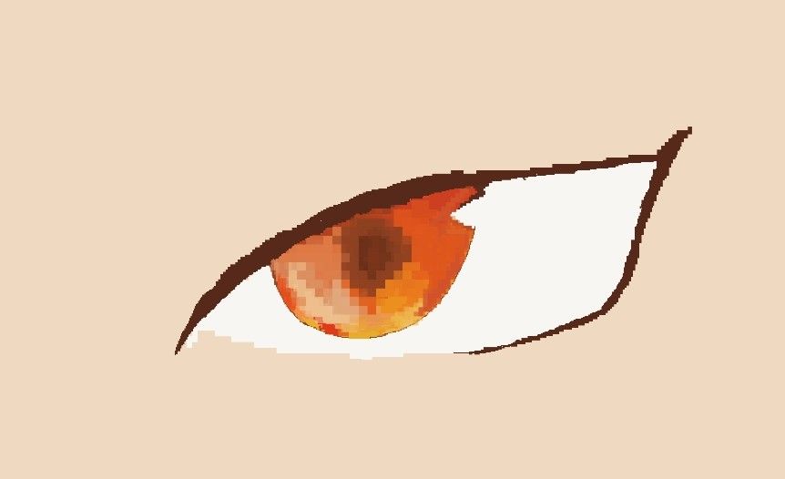 Pixel Itto Eye Drawing (WIP) Genshin Impact | HoYoLAB