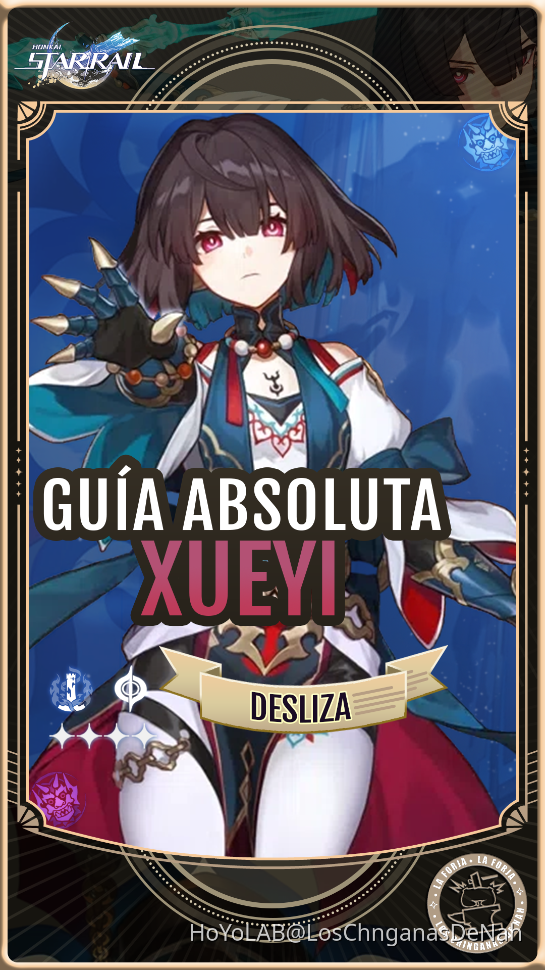 GUÍA ABSOLUTA para BUILDEAR a XUEYI v. 2.0 Honkai: Star Rail | HoYoLAB