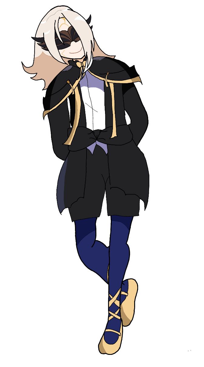 My drawing of my oc: Ehaung | HoYoLAB