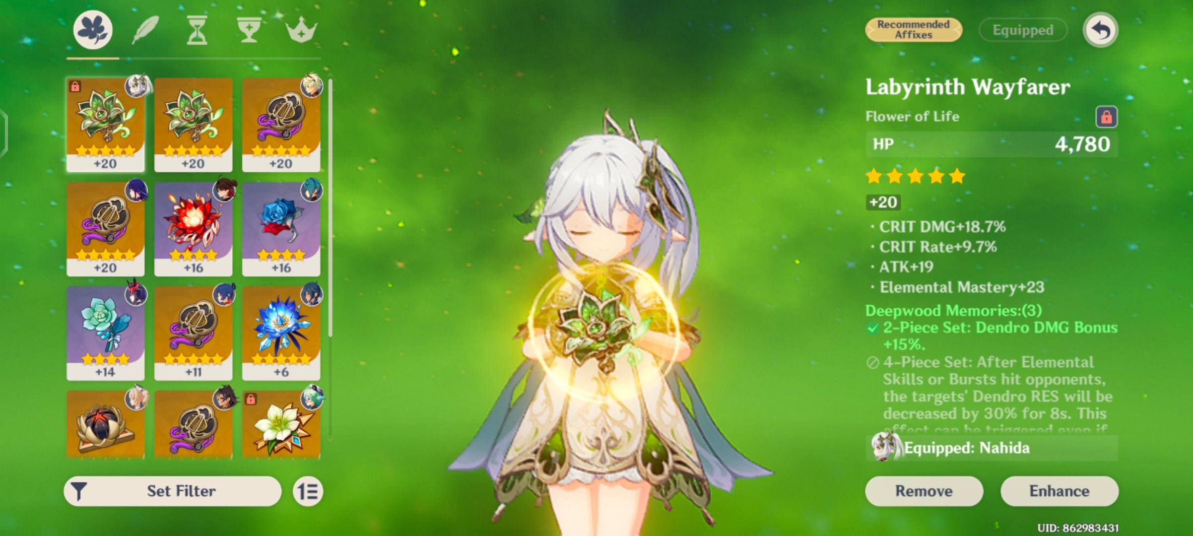 NAHIDA'S FLOWER!! Genshin Impact | HoYoLAB