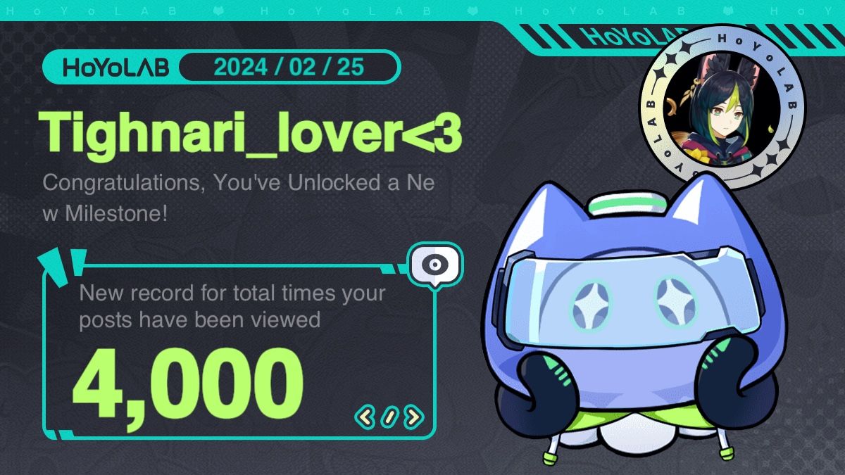 OMG Ty again | HoYoLAB