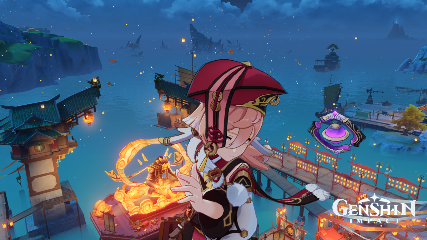 Yanfei Lantern Rite 2024 ~photoset Genshin Impact | HoYoLAB