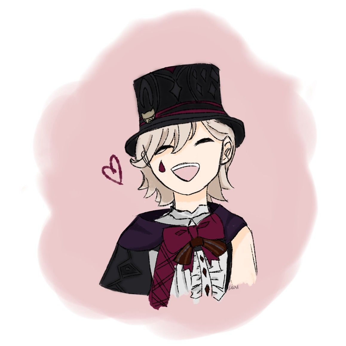 I finally drew Lyney 🙂 Genshin Impact | HoYoLAB