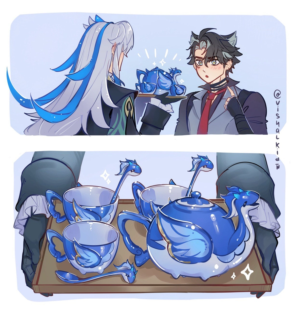 lol, Neuvil's handmade (artist: @visualkid_n) Genshin Impact | HoYoLAB