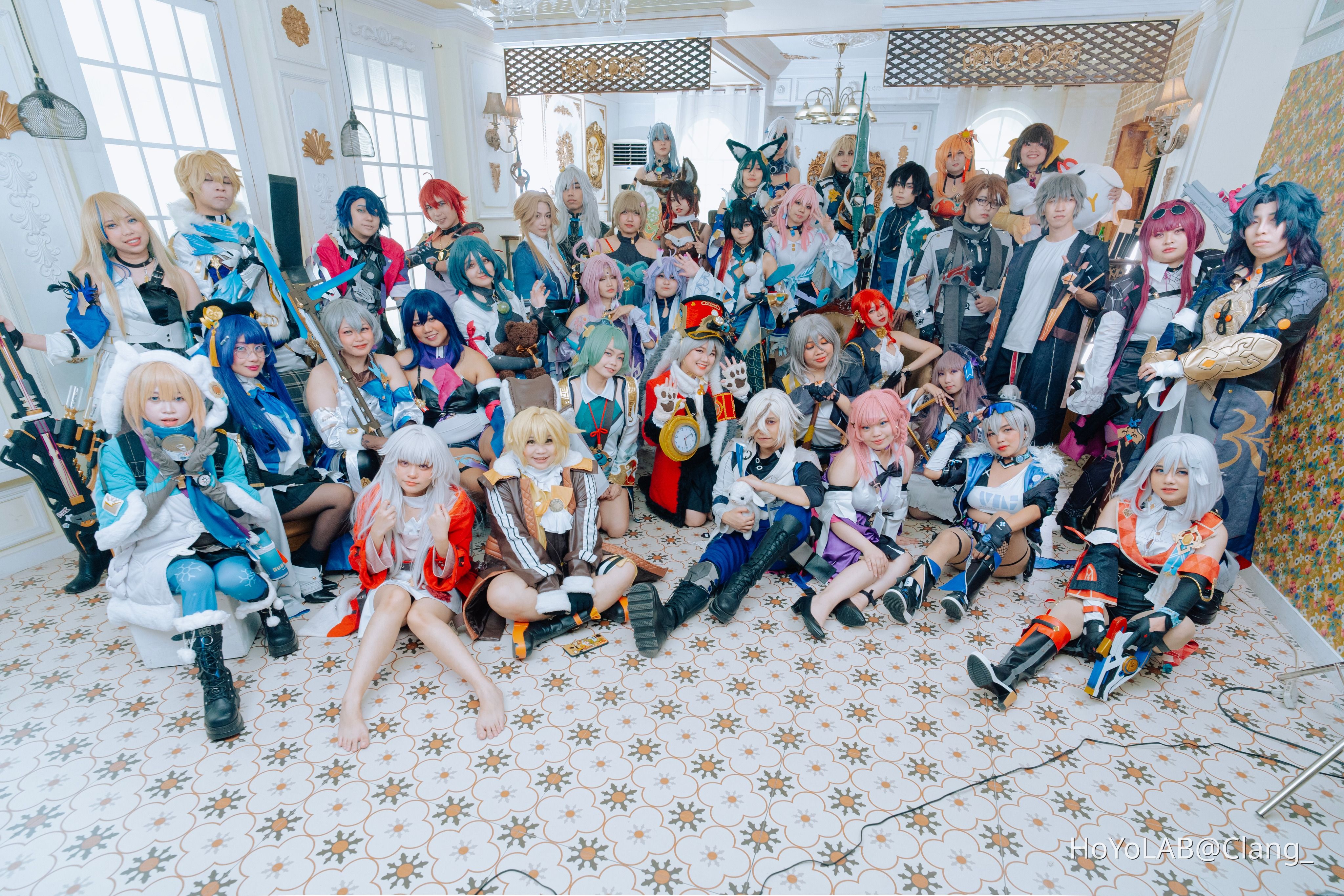 The biggest HSR cosplay group in the Philippines or maybe South East ...