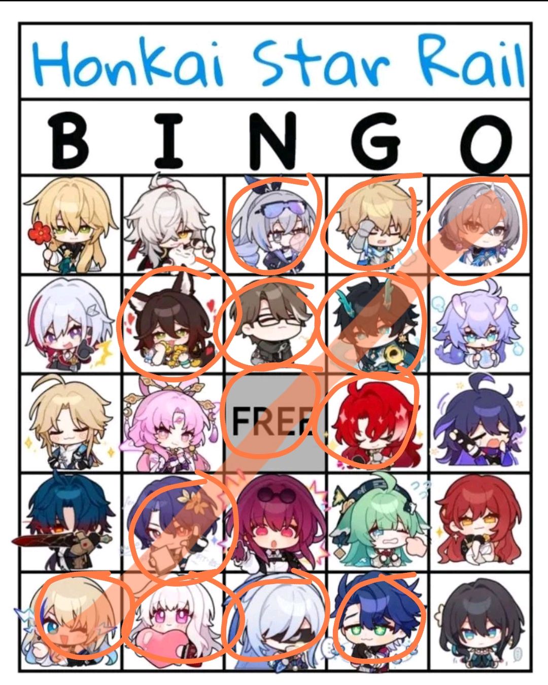 C'est un Bingo pour moi! Honkai: Star Rail | HoYoLAB