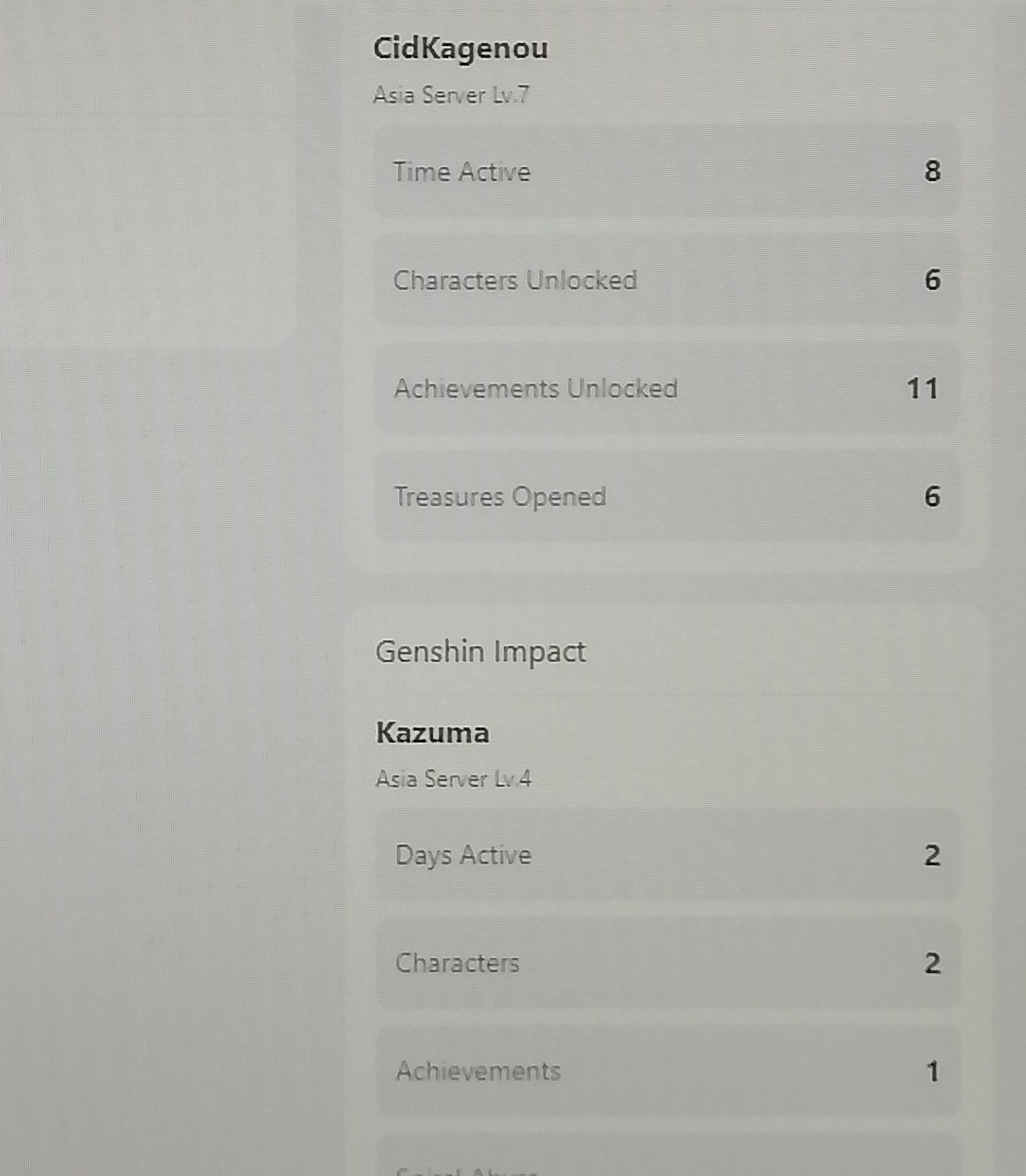 Change genshin uid acc on hoyolab Genshin Impact | HoYoLAB