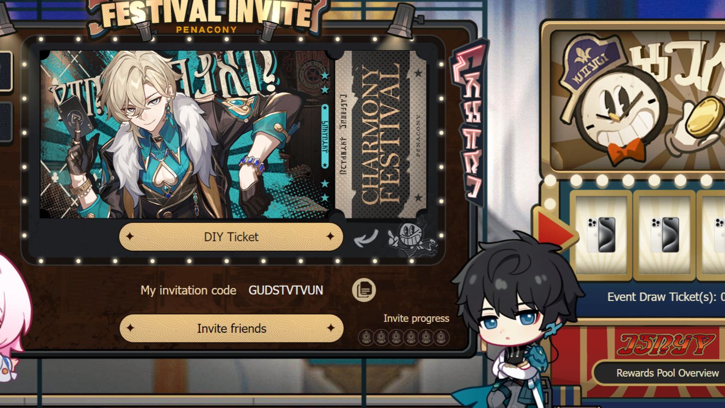 Invitation Code Honkai: Star Rail | HoYoLAB