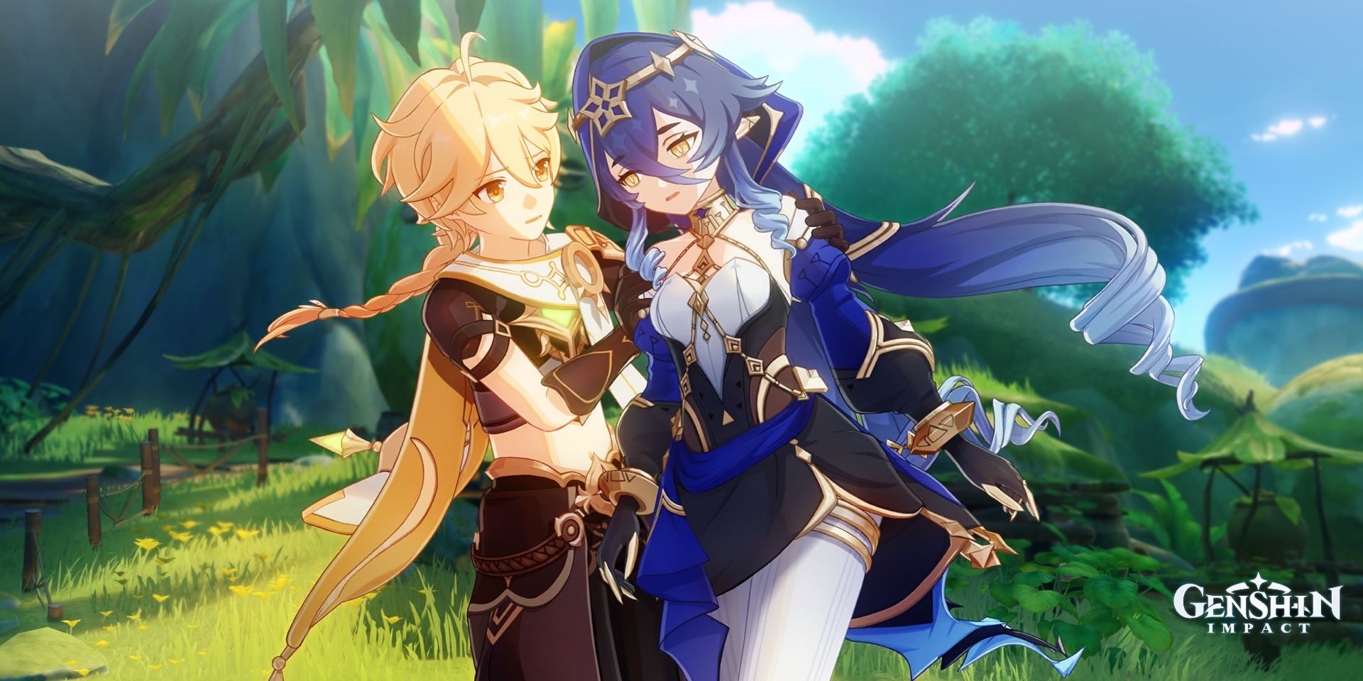 Aether & Layla Genshin Impact | HoYoLAB