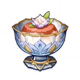 I’m eating Nilou’s special padisarah pudding with Nilou of course ...