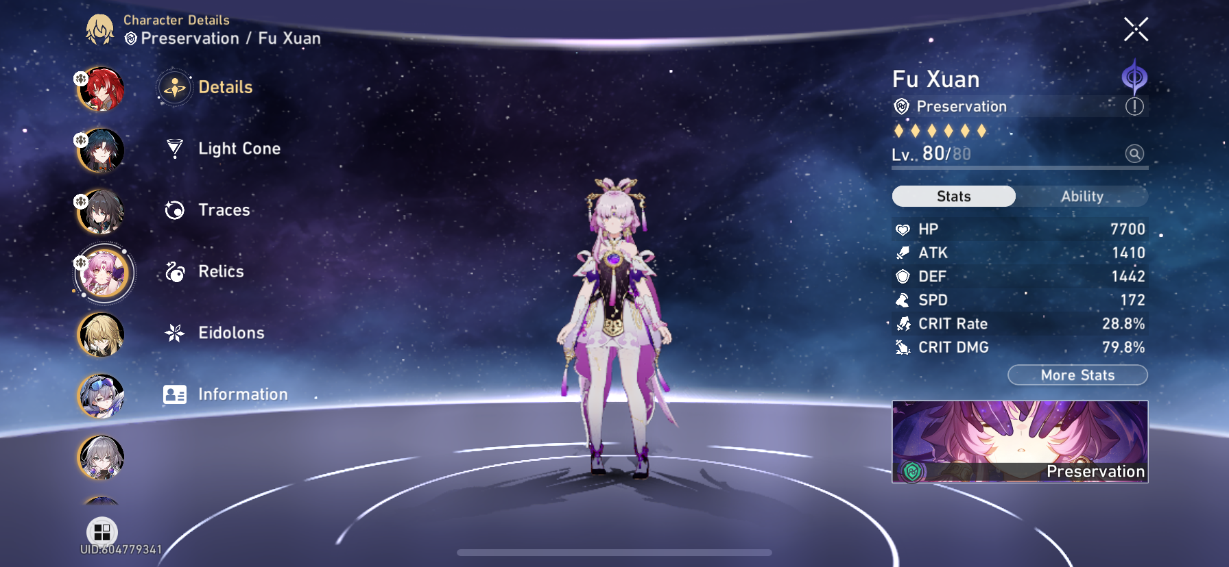My speedy fuxuan build. How does she look? Honkai: Star Rail | HoYoLAB