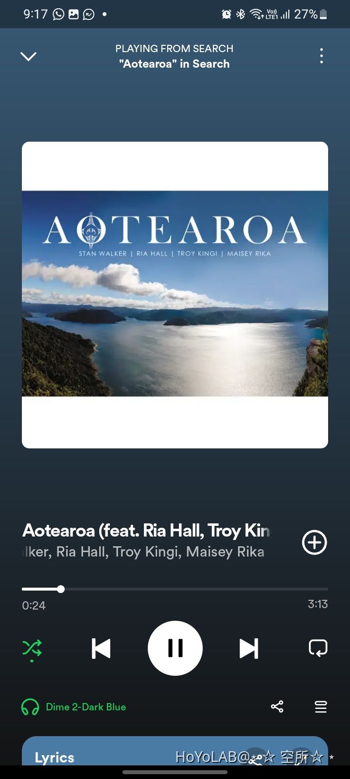 Dunno if anyone's heard of this before, but definitely listen to it if ...