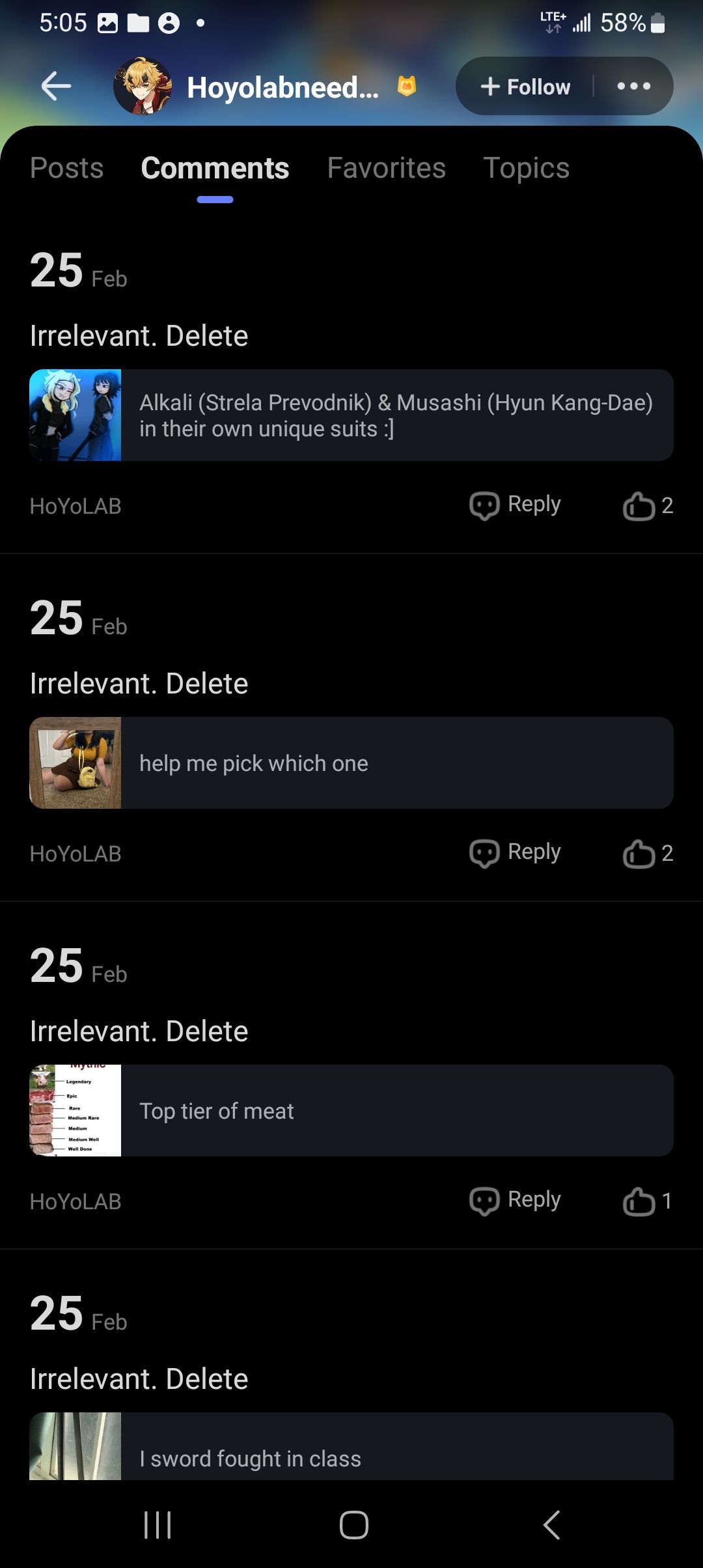 🚨ALERT🚨 New rude dude | HoYoLAB