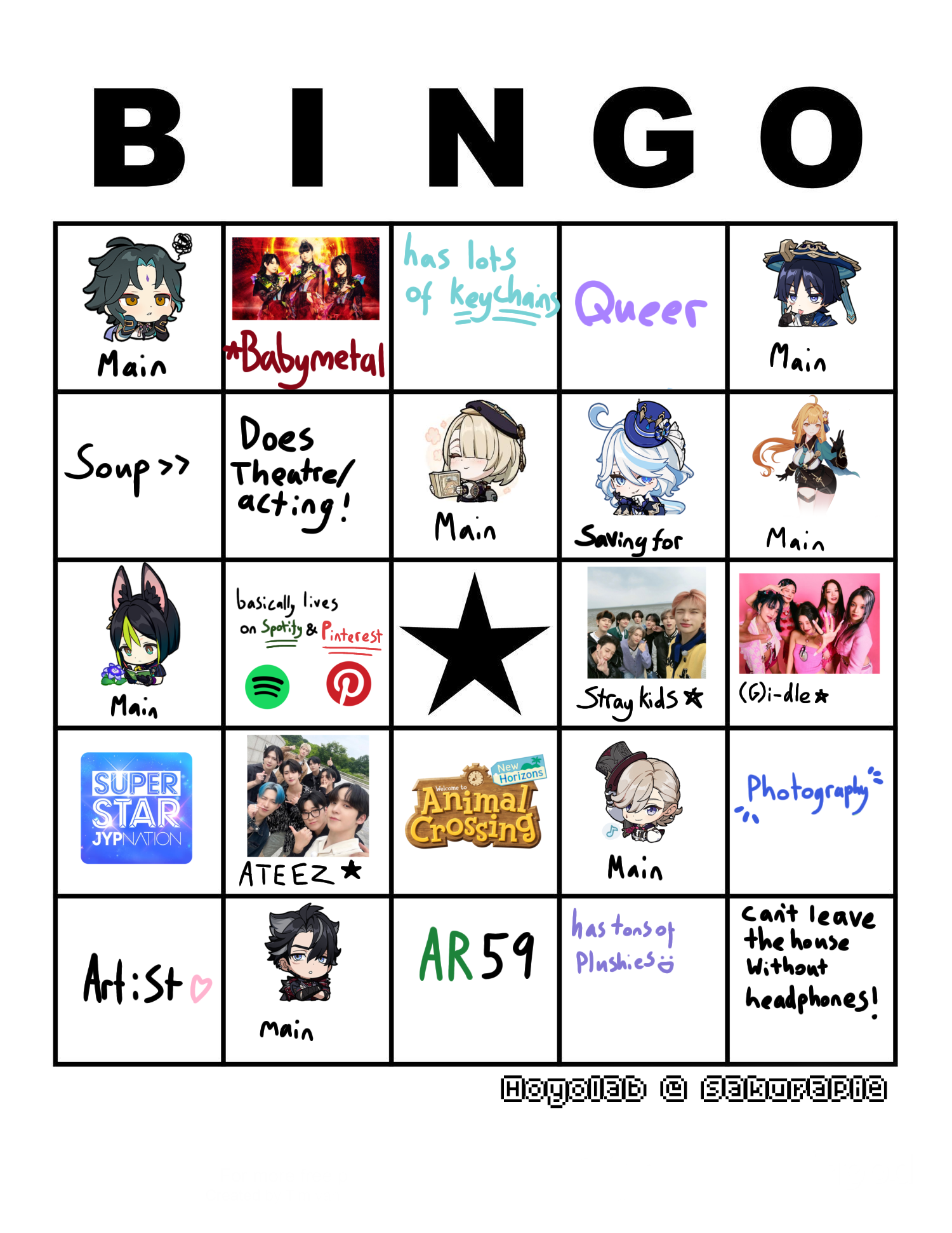 Bingo (again!) | HoYoLAB