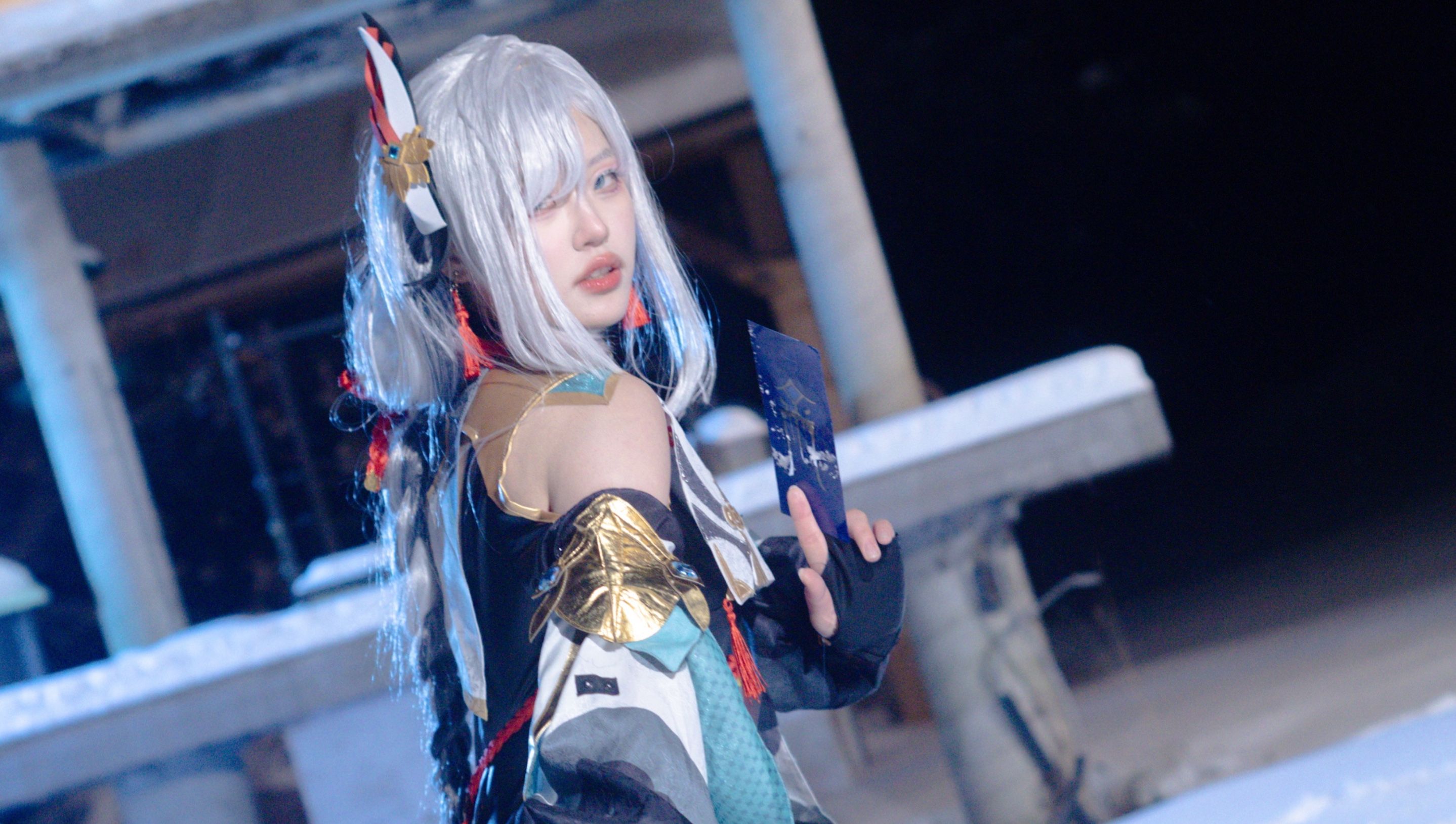 my shenhe cosplay! Genshin Impact | HoYoLAB