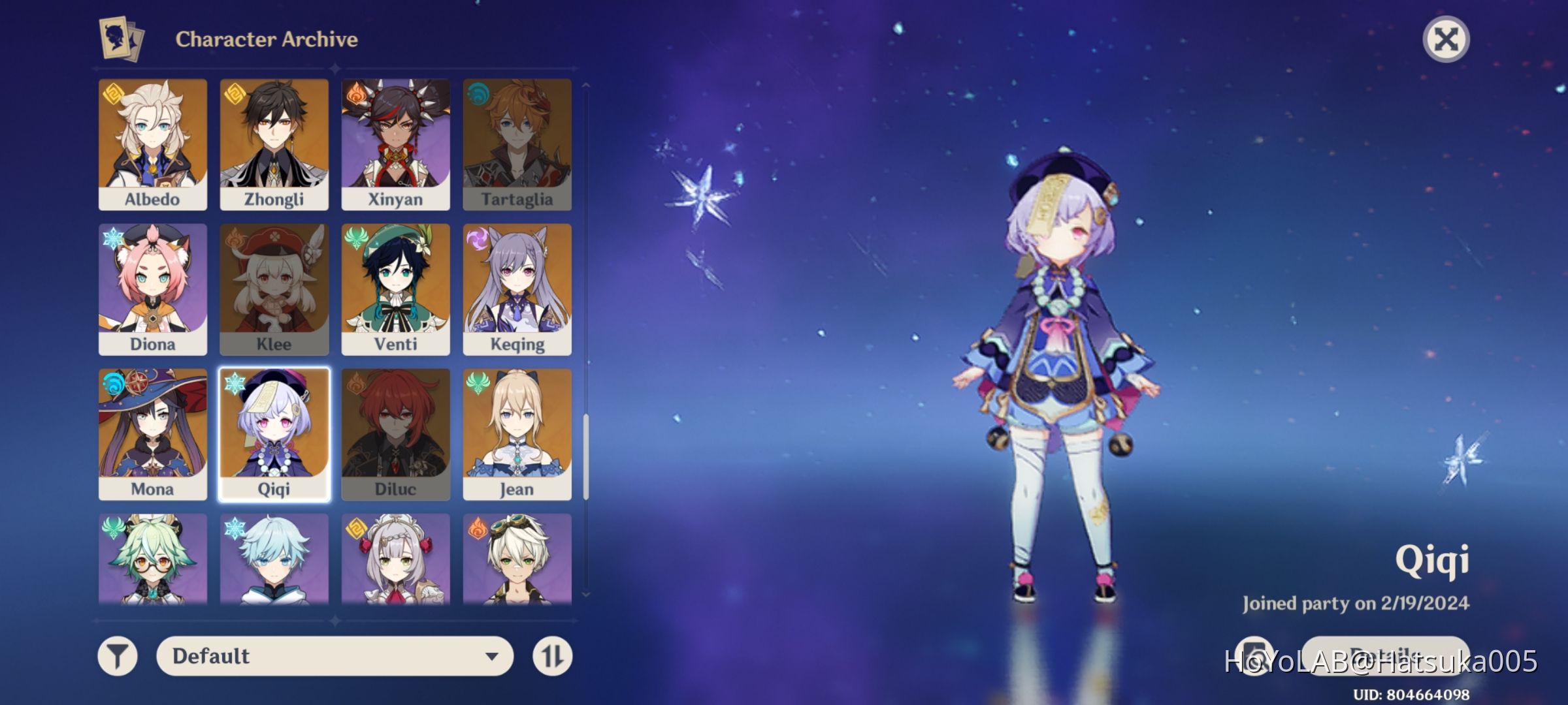 Finally got Qiqi on 1188th day! Genshin Impact | HoYoLAB