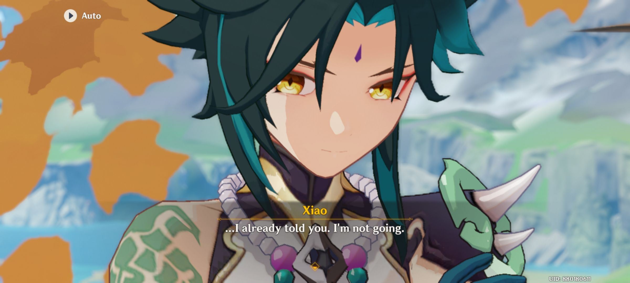 xiao's most memorable dialogue for me ☺️💭 Genshin Impact | HoYoLAB