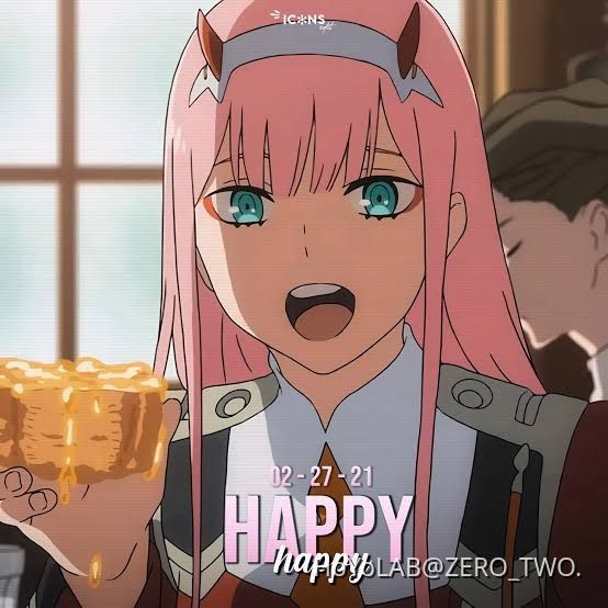 Happy birthday Zero Two 🎉🥳🥳🎉 | HoYoLAB
