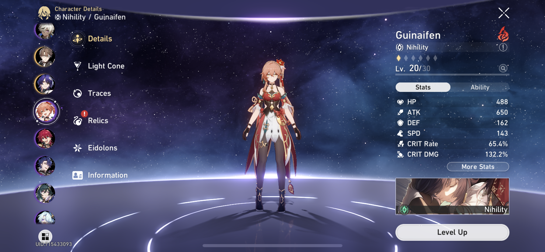 How’s my Acheron build lookin y’all? Honkai: Star Rail | HoYoLAB