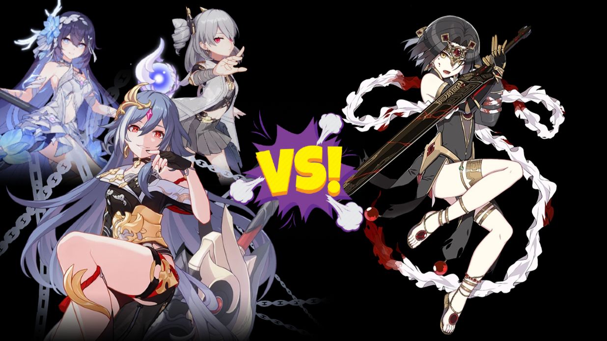 [Honkai Impact 3] Dark Jixuanyuan Counter Type RED LOTUS | HoRb (S1) HoS (S2) TA (SSS) | 7.2 ...