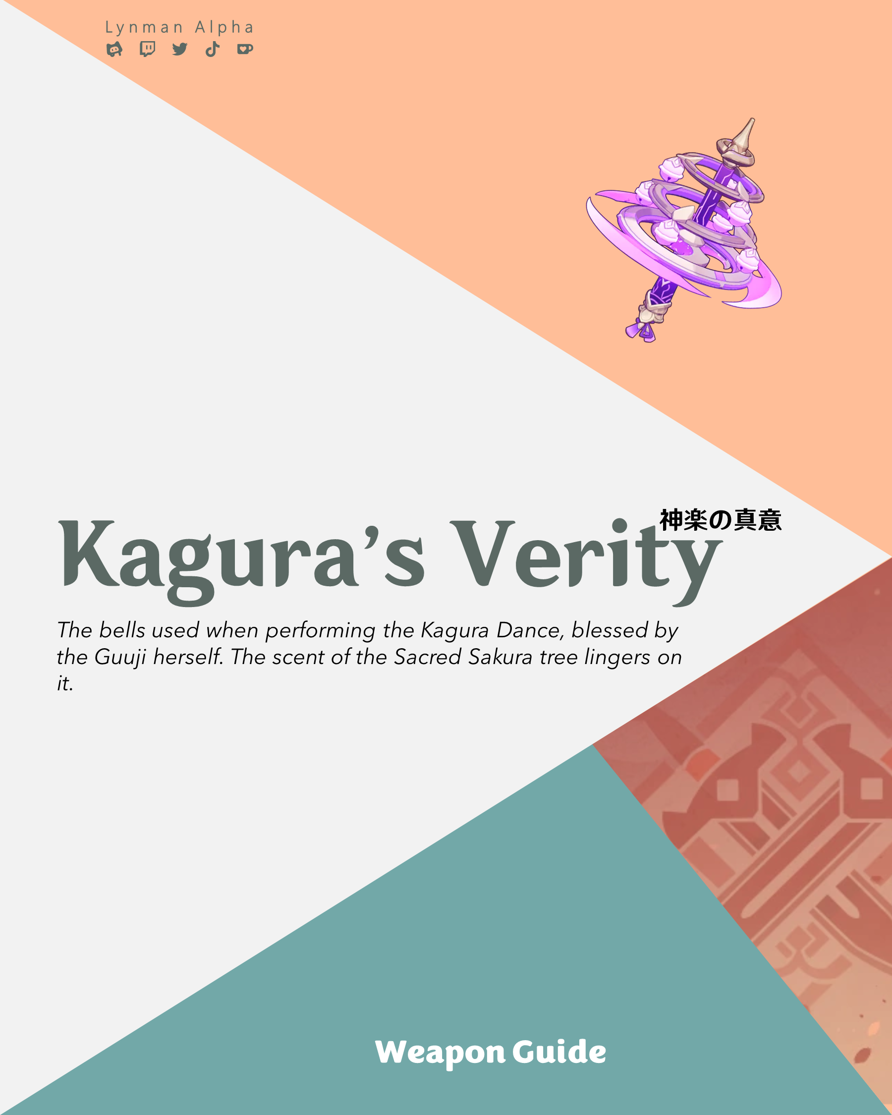 Kagura’s Verity | Genshin Impact Weapon Guide [Version 4.4] Genshin ...