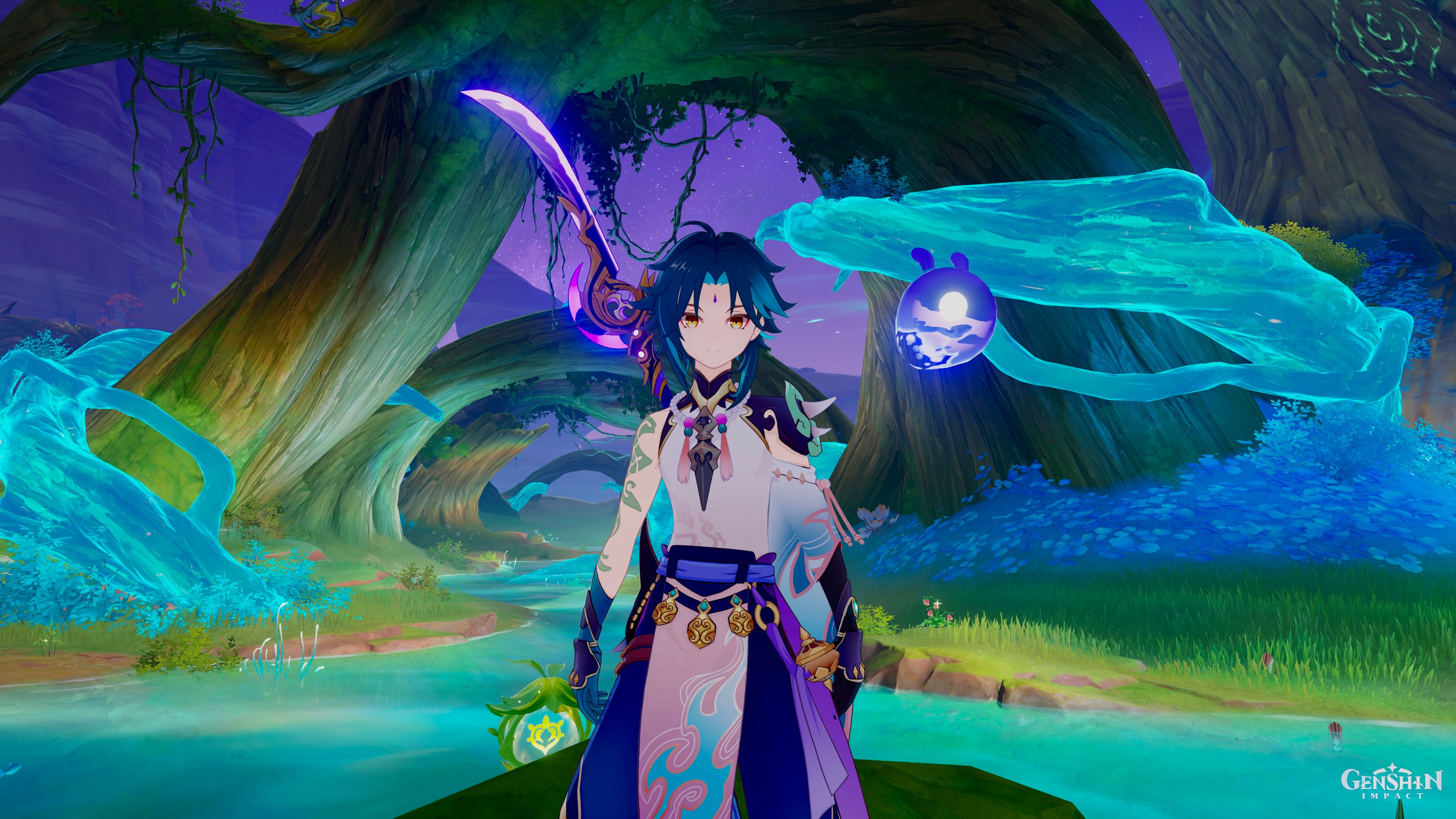Xiao in the most aesthetically pleasing background Genshin Impact | HoYoLAB